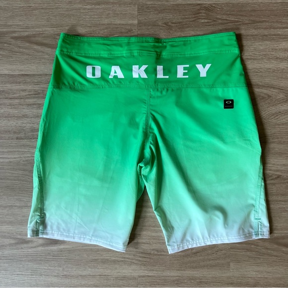 Oakley | Swim | Oakley Rio Brazil Green Fade Boardshorts Size 36 | Poshmark